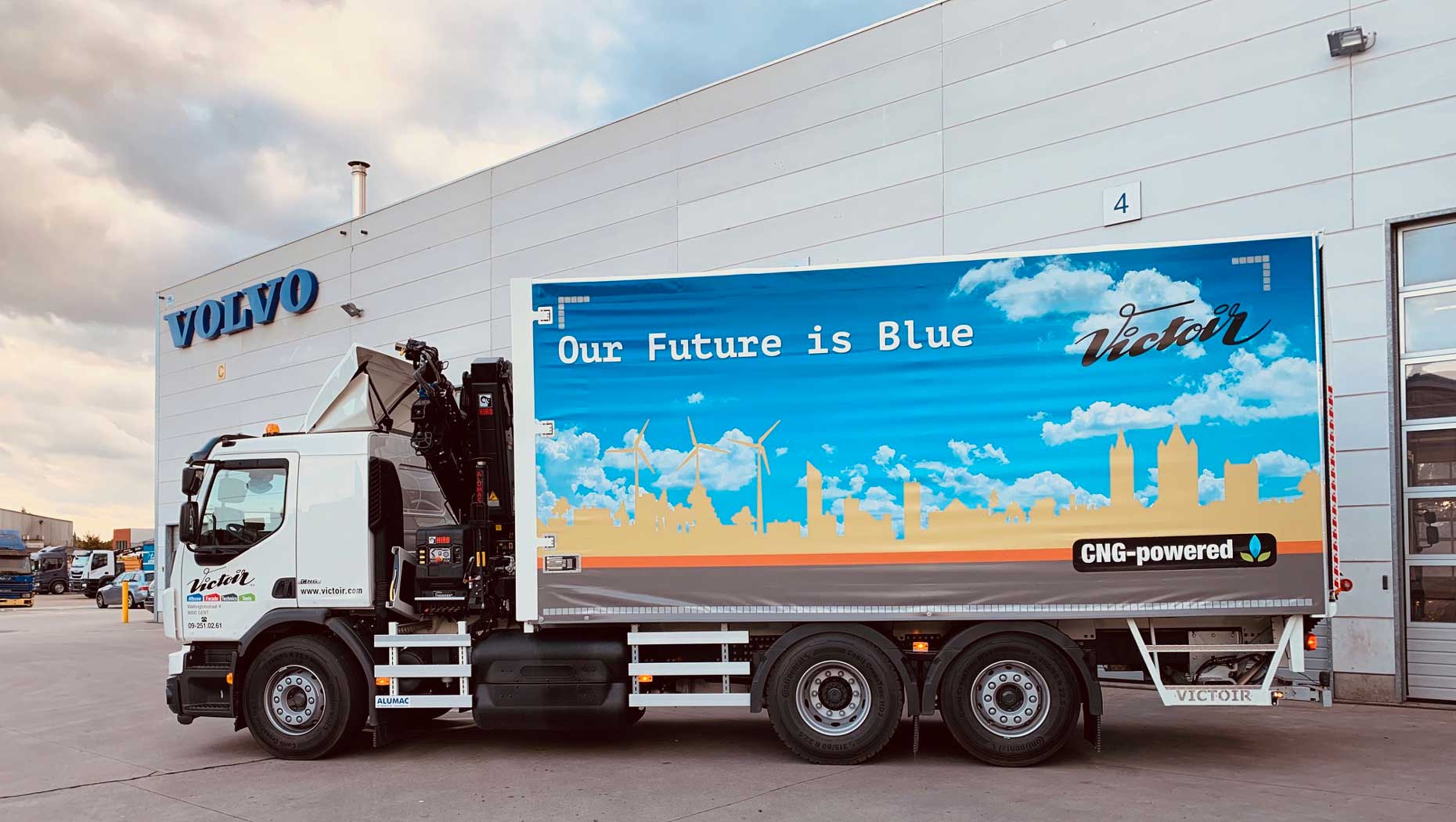 Volvo FE CNG voor Victoir | Volvo Trucks