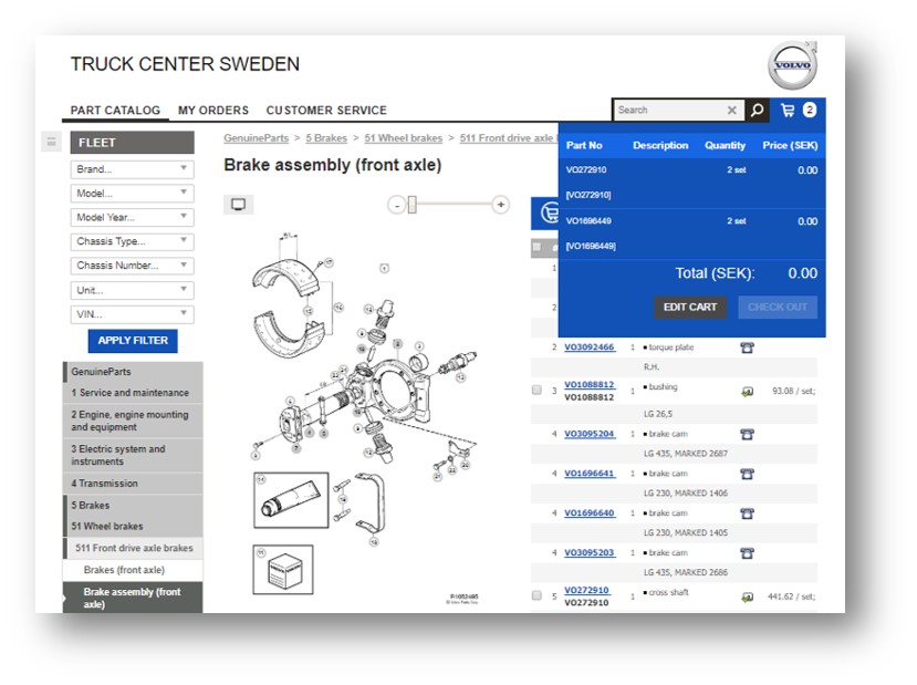 Online Volvo Parts Store | Originele Truckonderdelen | Volvo Trucks