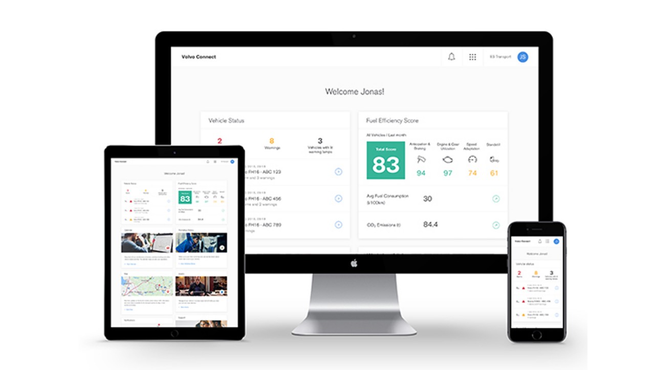 Volvo Connect - een digitaal platform voor transportbedrijven